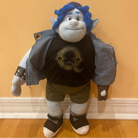 Disney | Toys | Disney Pixar Onward 9 Plush Barley Lightfoot Fast ...